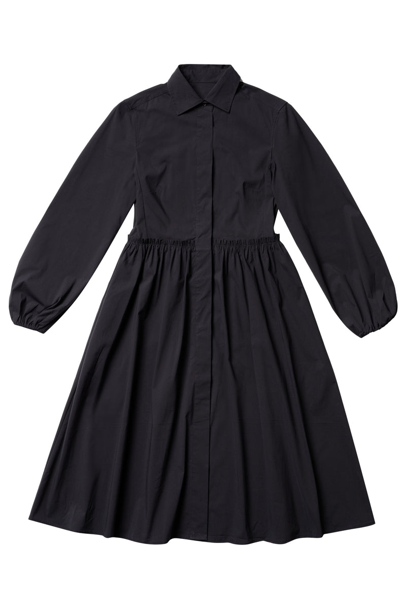 Daria Dress In Black 7902 Final Sale Zaikamoya