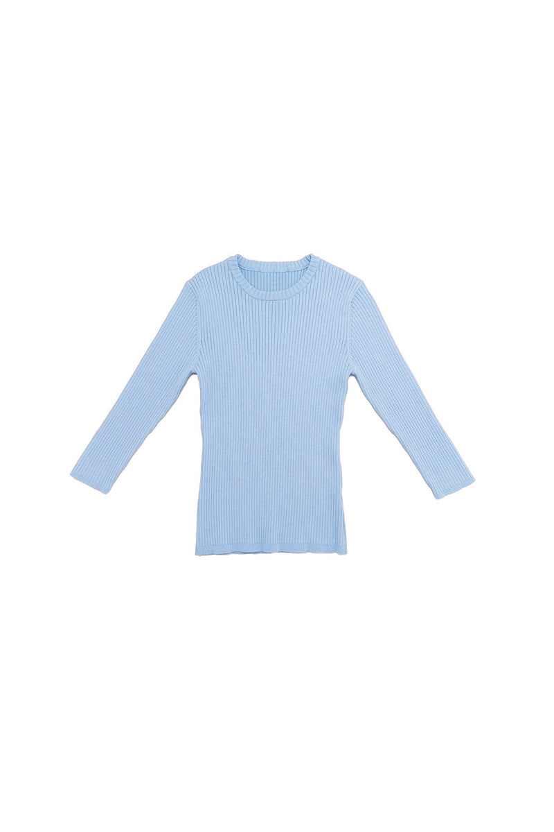 Jill Sweater in Light Blue #8528LBLZK FINAL SALE – Zaikamoya